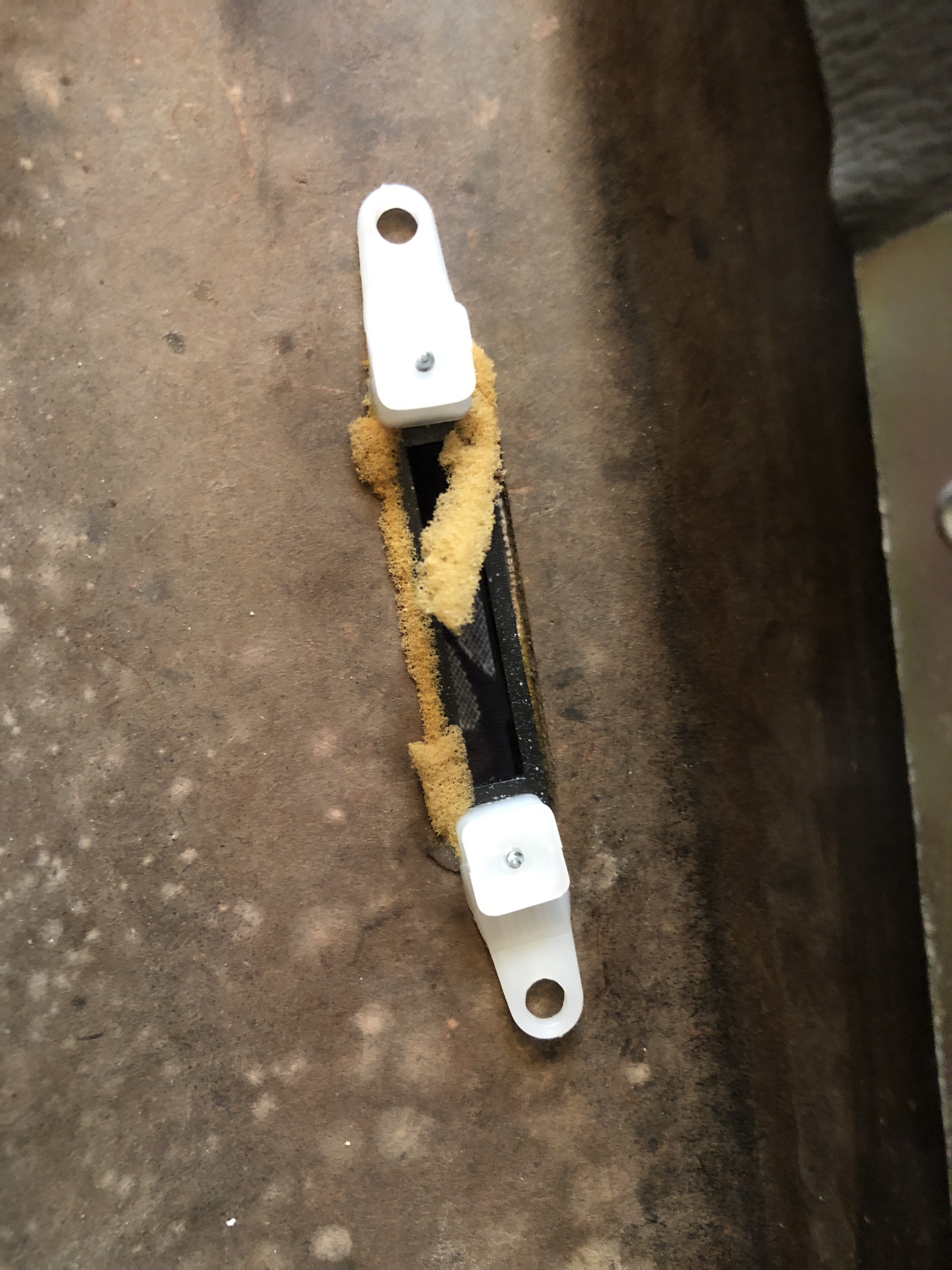Alternative screw fasteners for DeLorean door strap guard; curtain ...