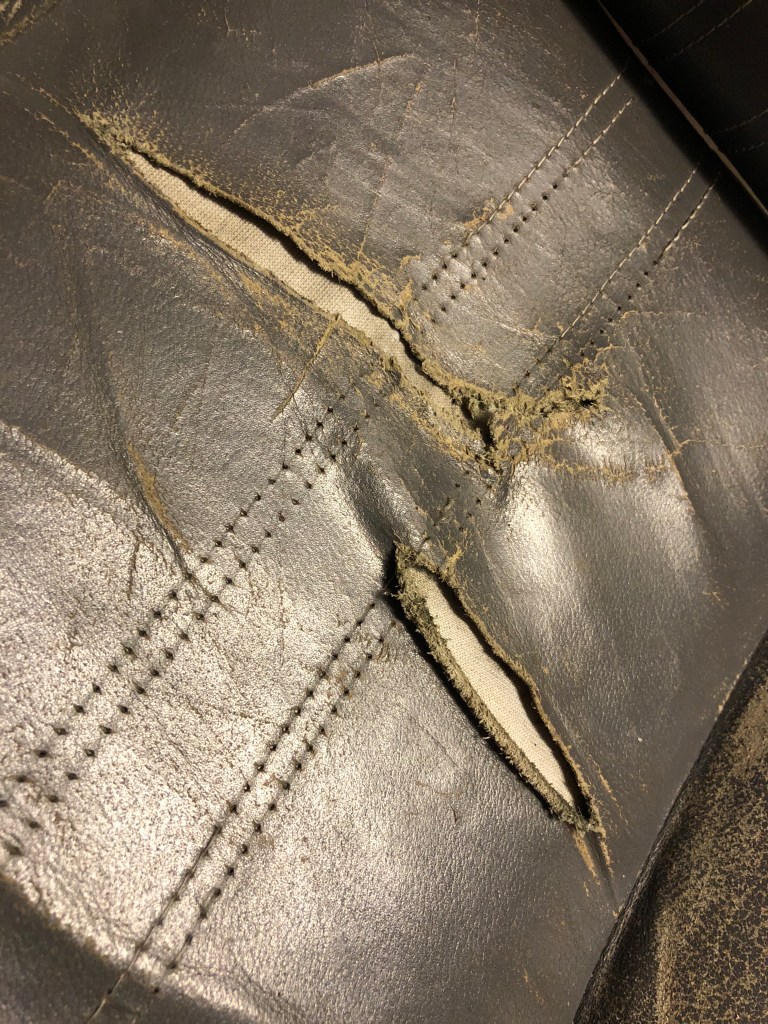 How I restored my DeLorean original leather seats. – The Stockholm Delorean